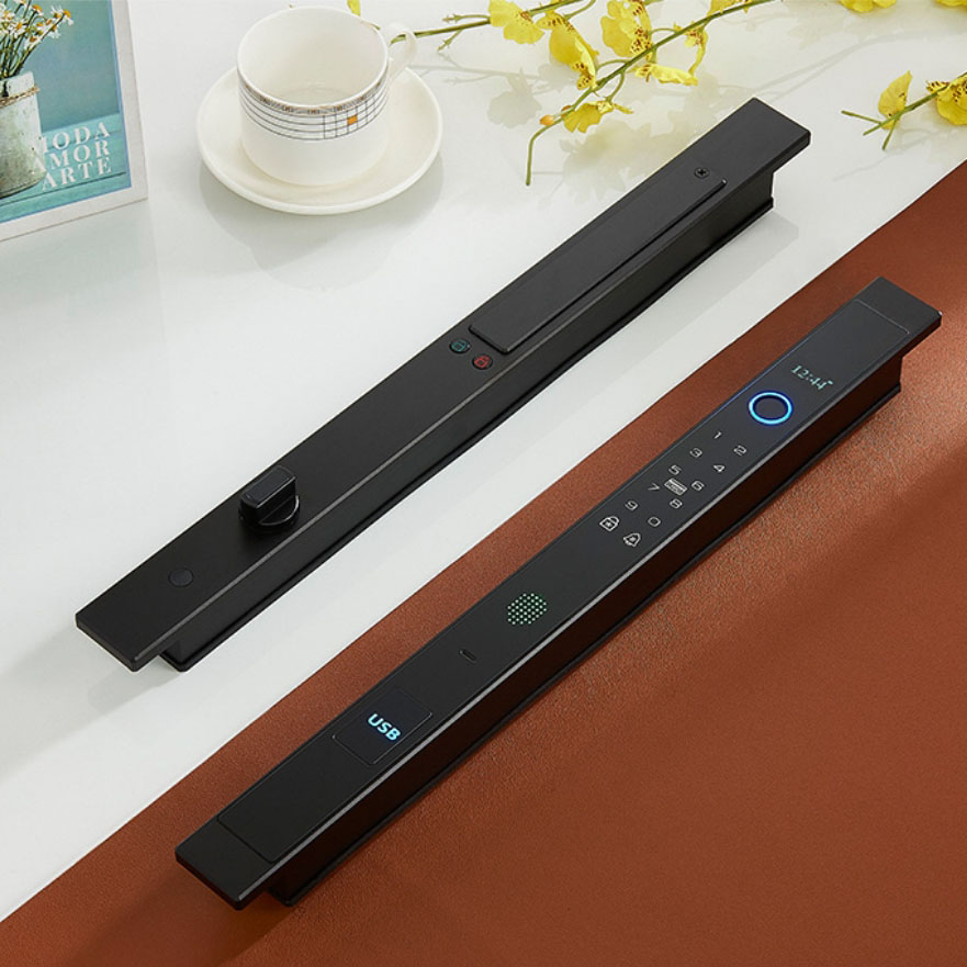 Narrow panel automatic smart lock - standard - SmartGuardLock